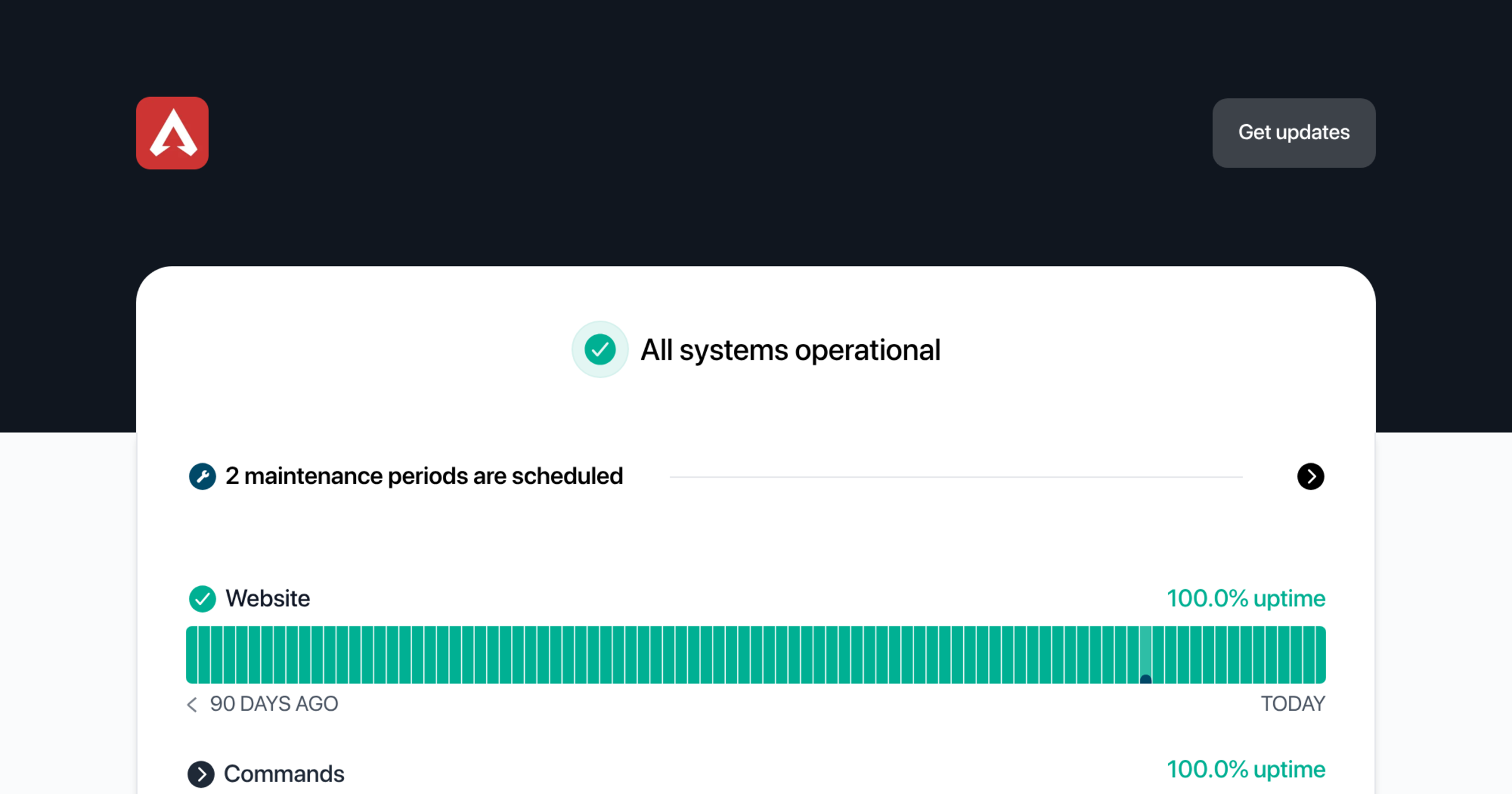 Twitch Apex Stats - Status